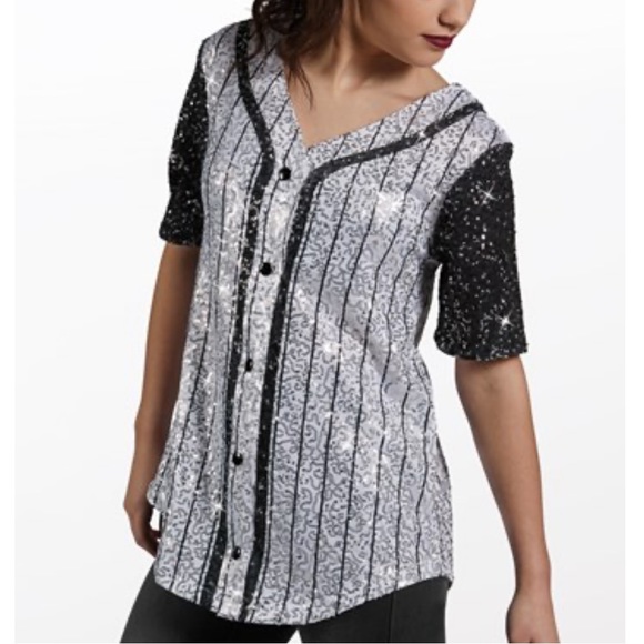 balera | Tops | Balera Dancewear Solutions Adult Sparkling Jersey Top ...